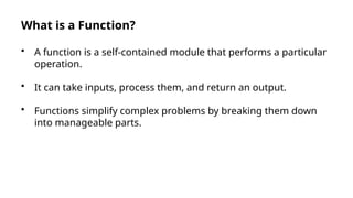 What Is Function, Function Types And Describe Function Prototype.pptx