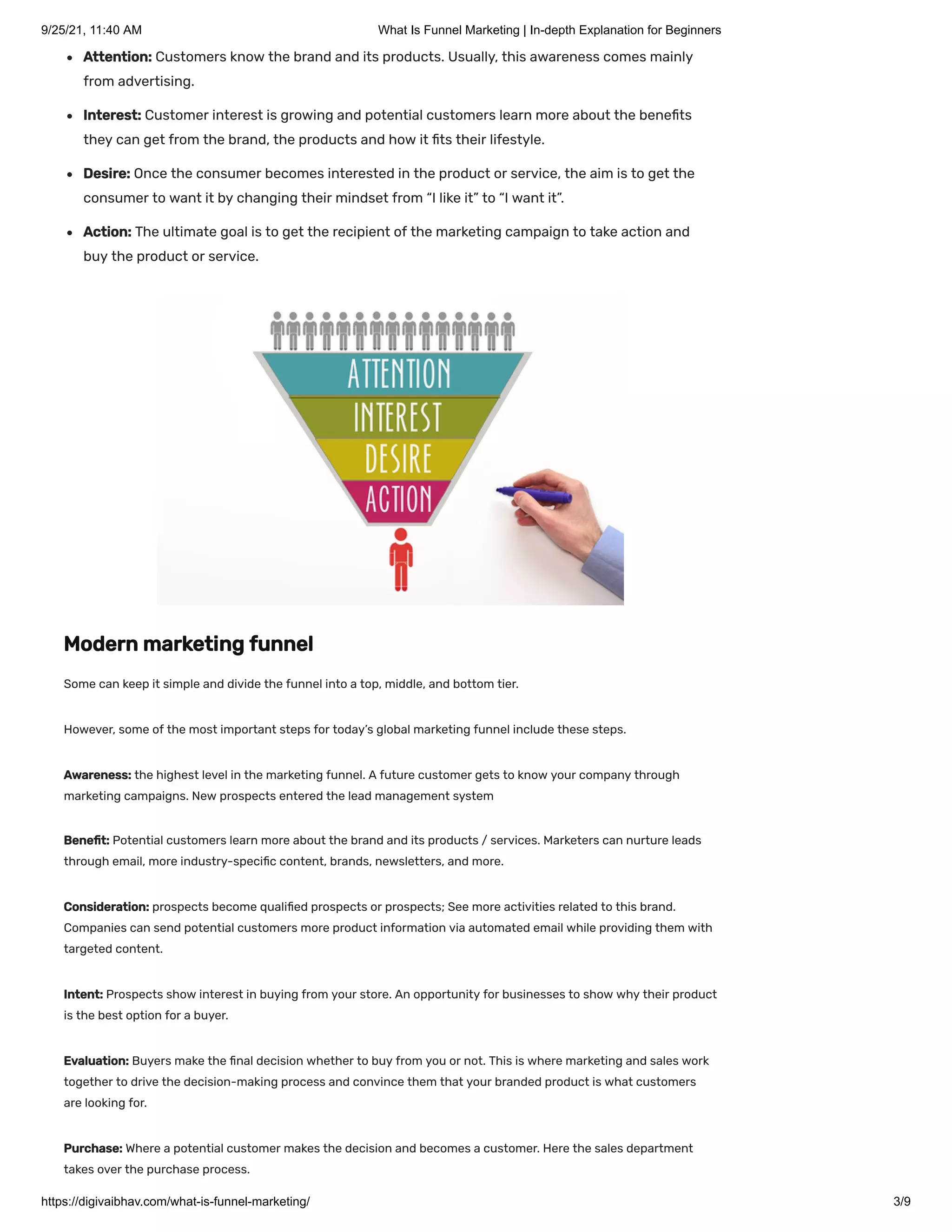 What is funnel marketing | PDF