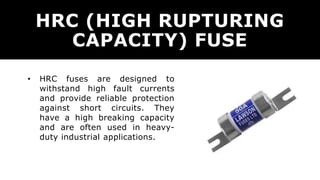 What is Fuse and types of fuses in industrial automation? | PPTX