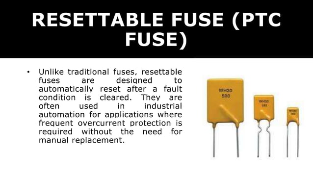 What is Fuse and types of fuses in industrial automation? | PPTX