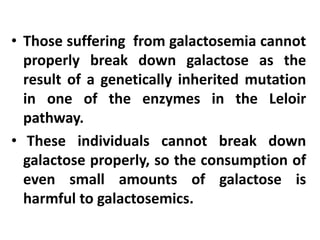 What is galactosemia | PDF | Digestive Disorders | Diseases and Conditions