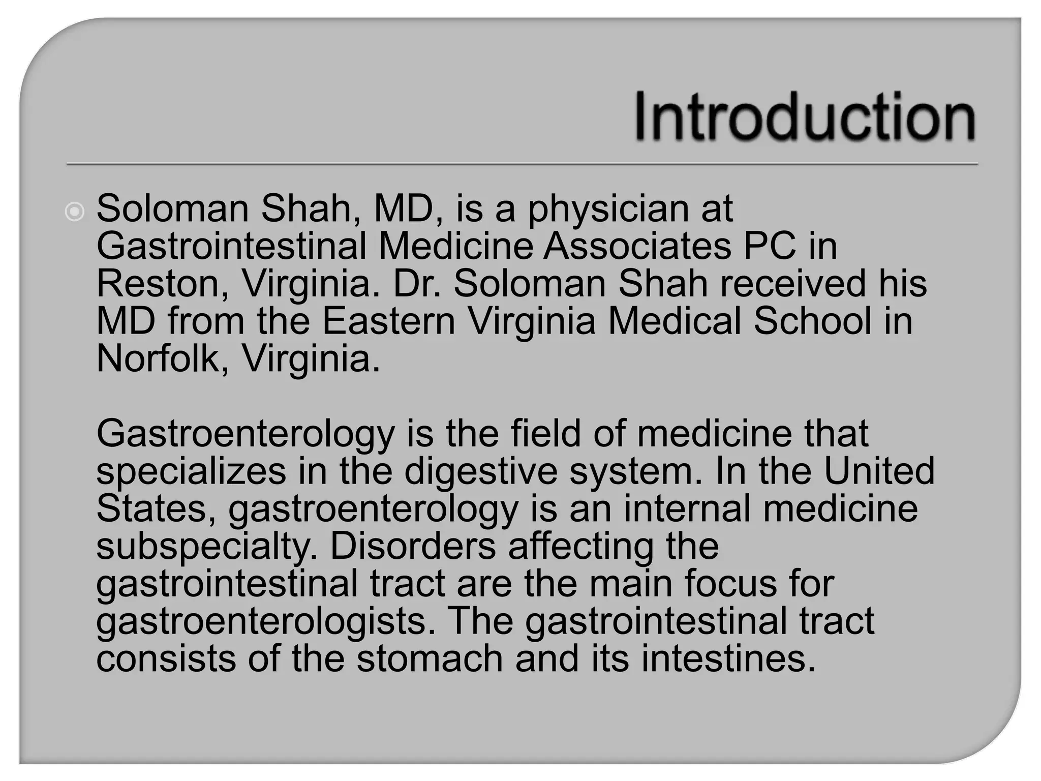 What is Gastroenterology? | PPTX