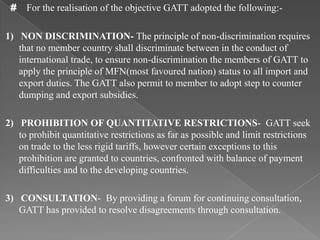 What is gatt | PPTX
