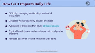 What is Generalized Anxiety Disorder (GAD)? | Effective GAD Treatment ...