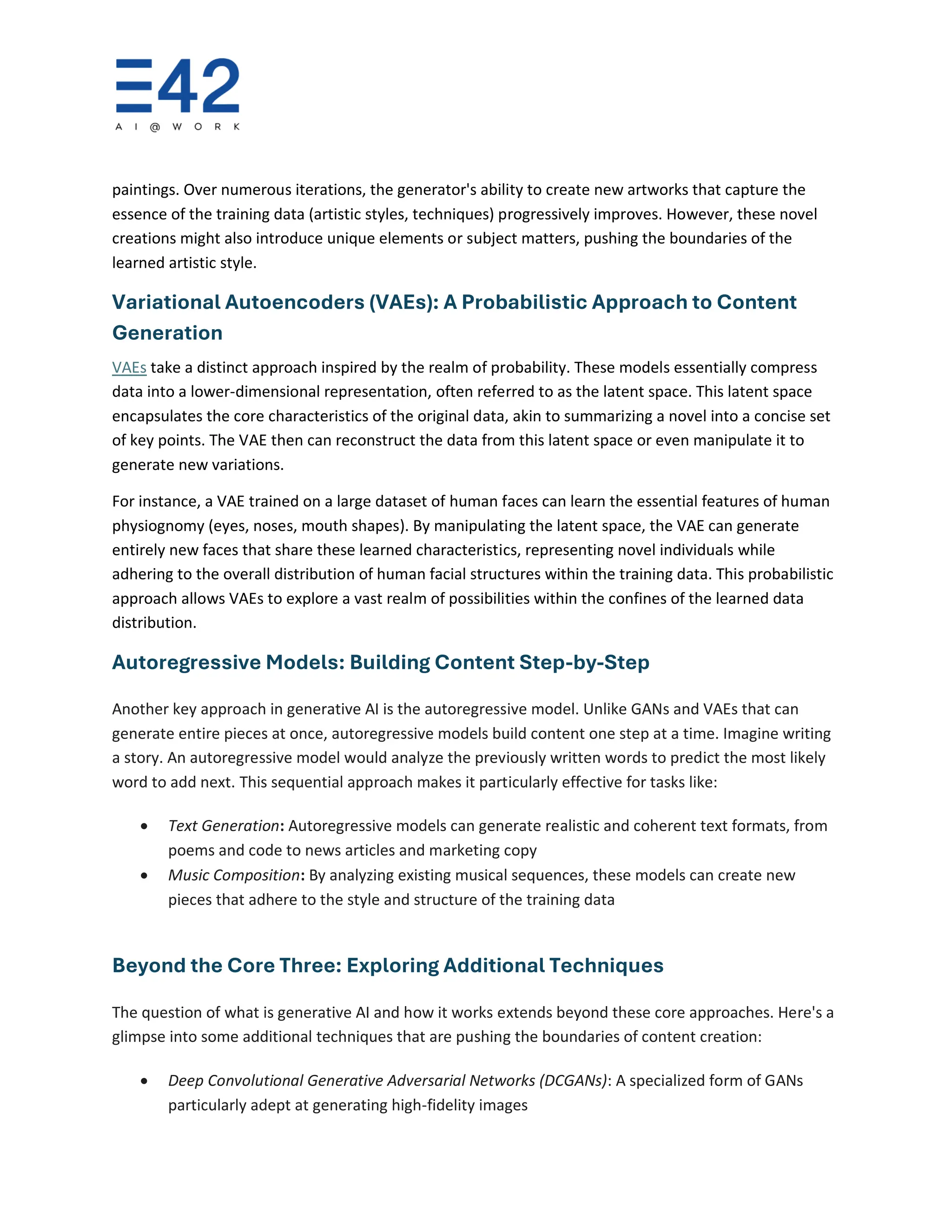 What is Generative AI and How does it works? | PDF