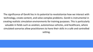 What is Generative AI and Why is It Important.pdf