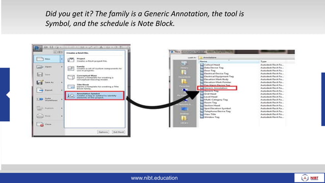 What is generic annotations in revit | PPTX