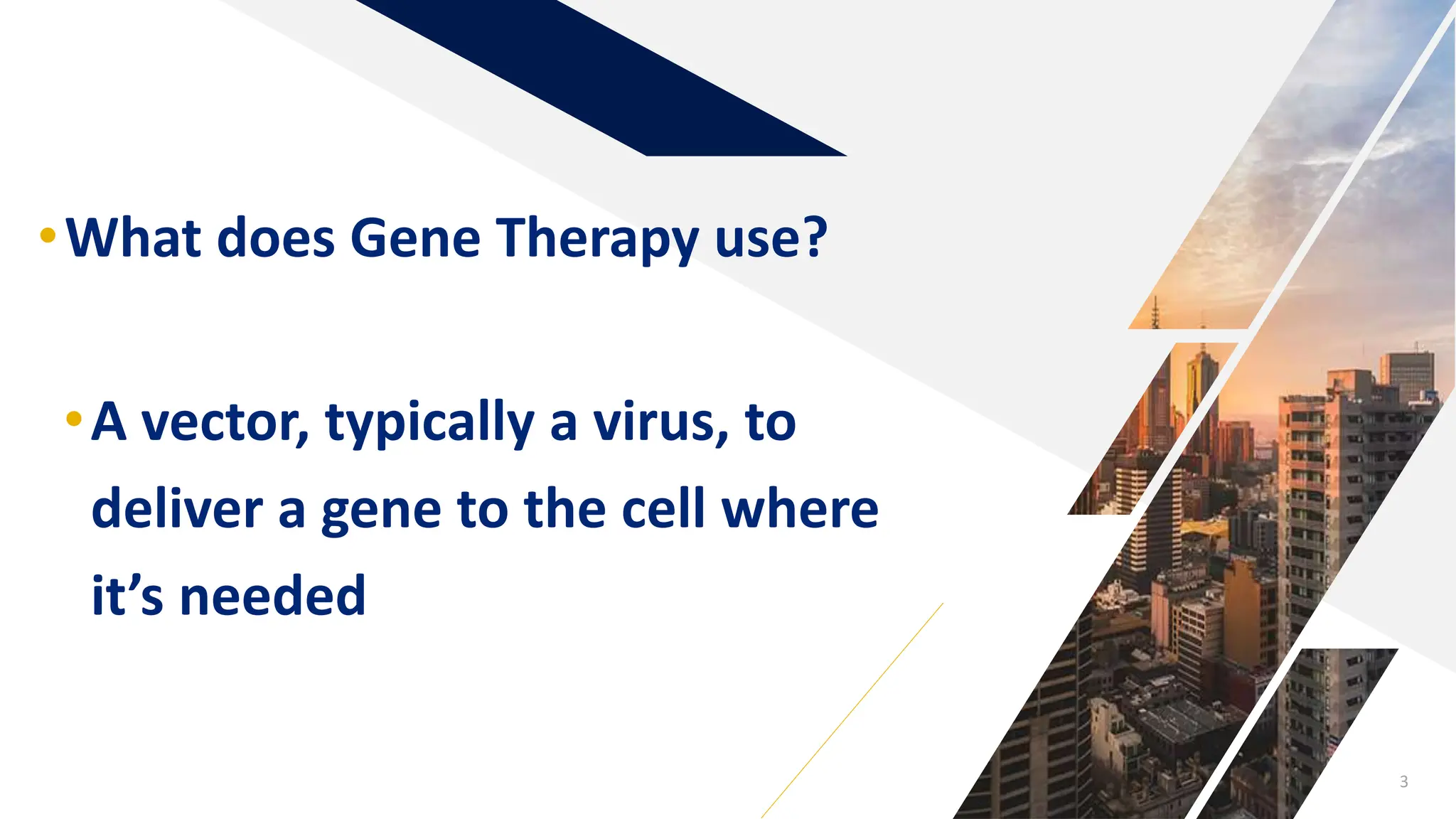What is Gene Therapy and its implications to society, health and ...