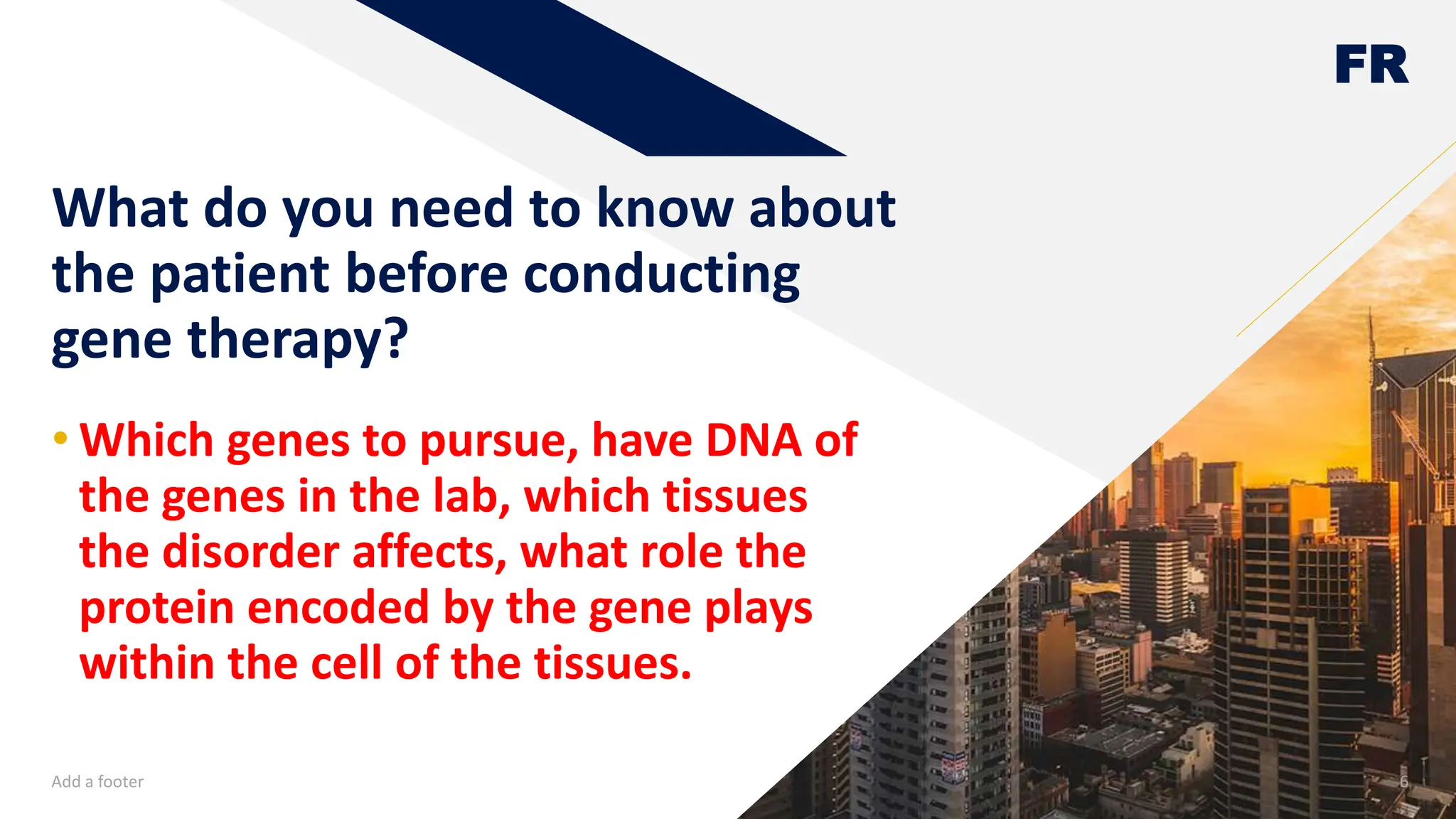 What is Gene Therapy and its implications to society, health and ...