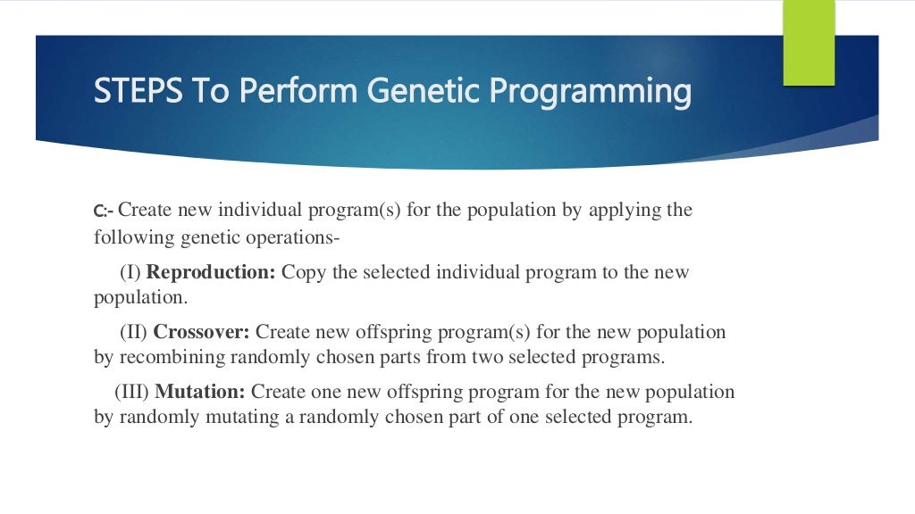 Introduction To Genetic Programming introduction-to-genetic-programming
