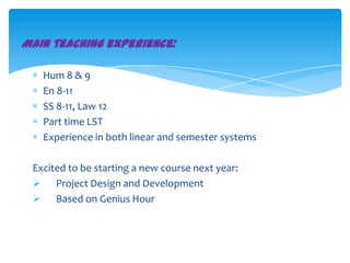 What is genius hour and how can it enhance your secondary classroom ...