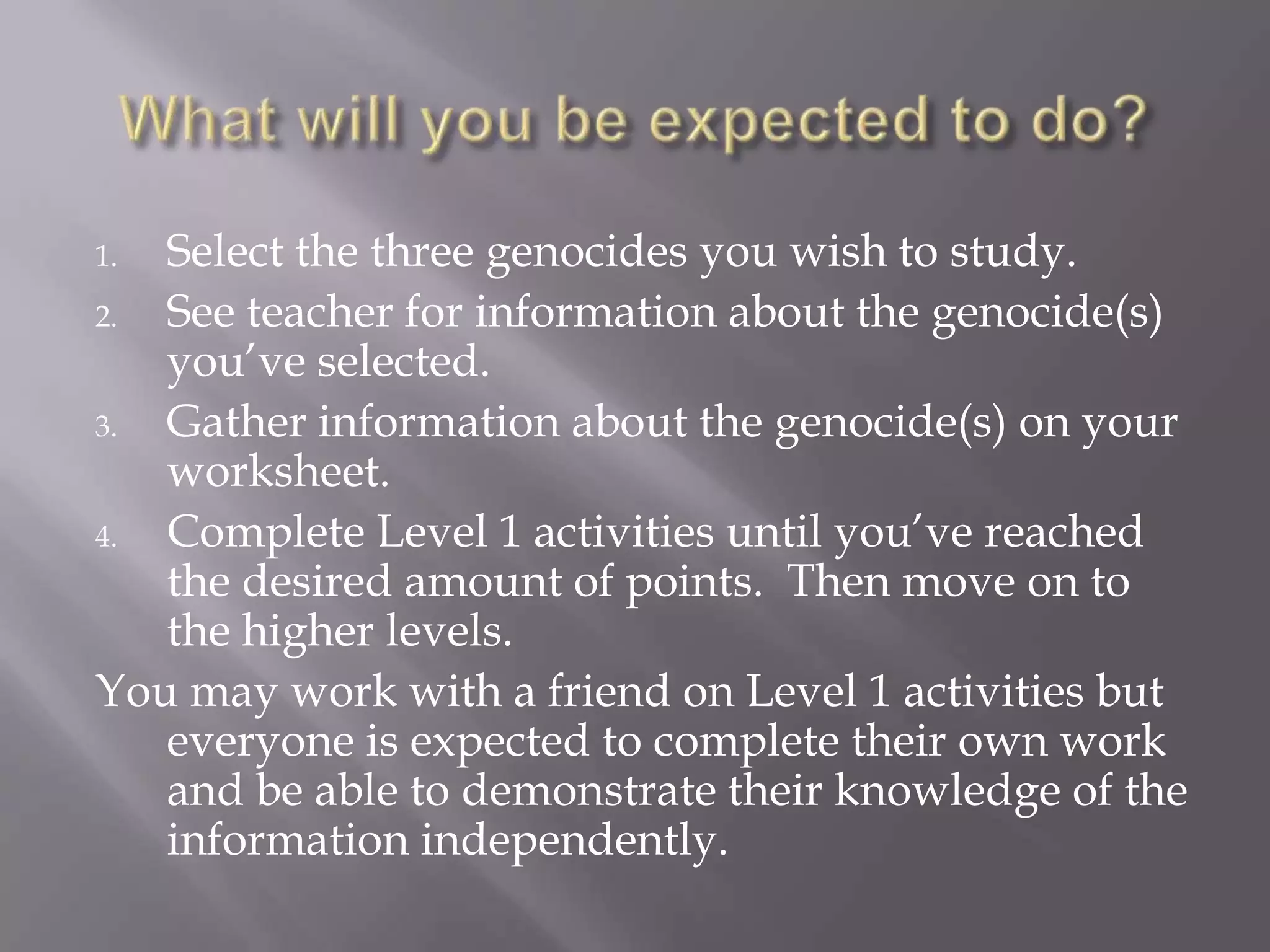 What is genocide | PPTX