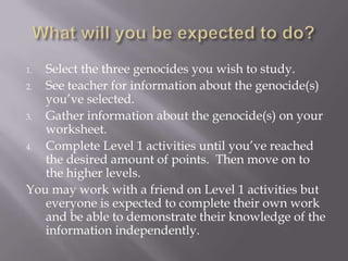 What is genocide | PPTX