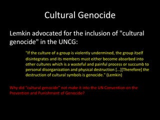 What is genocide ppt week 2 student | PPTX