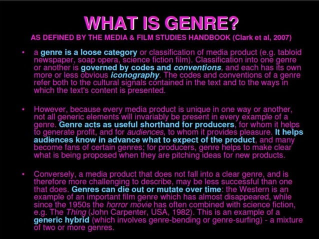 What is genre | PPT