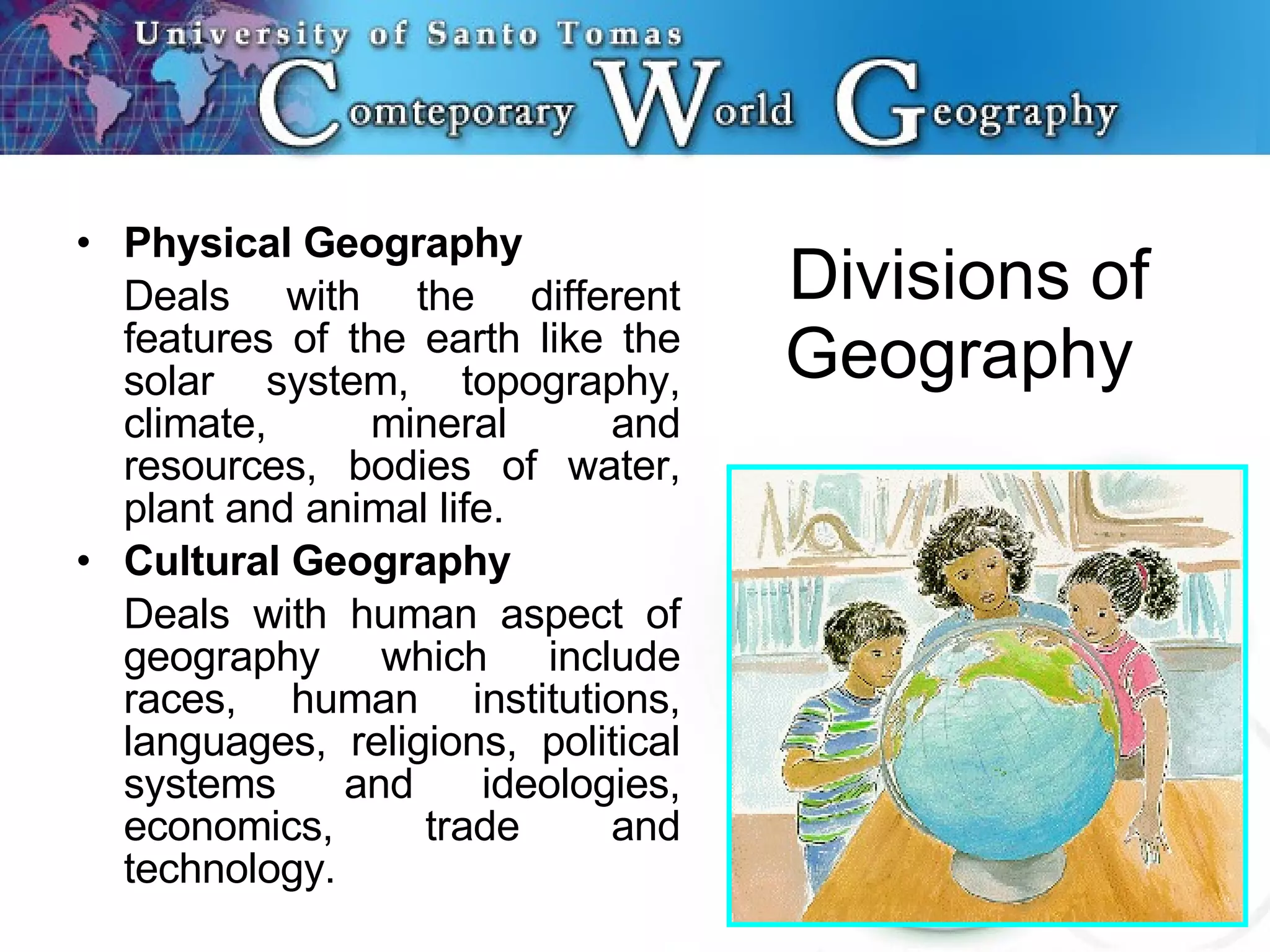 What Is Geography | PPT
