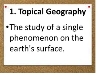 What is geography | PPTX