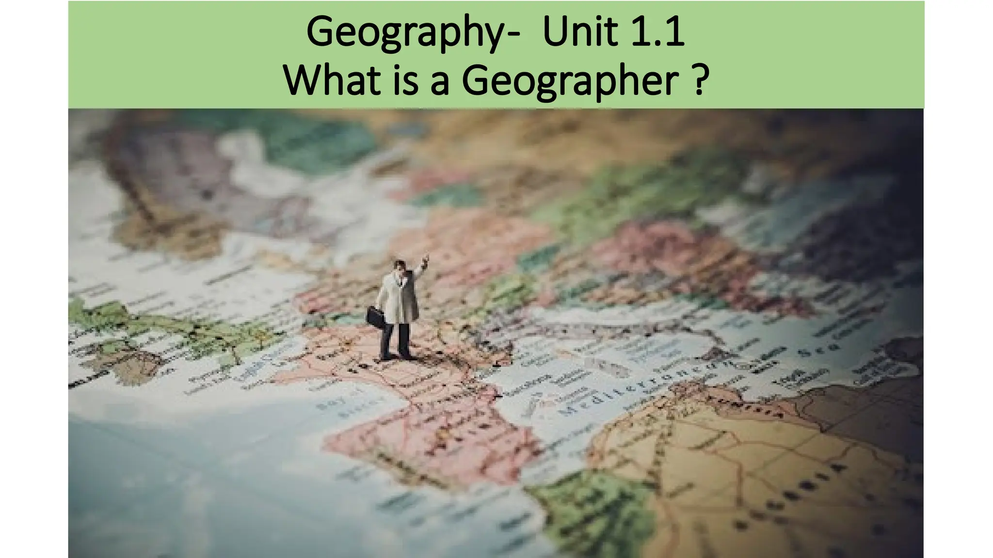 What is Geography and the types of geography - Physical, Human and ...