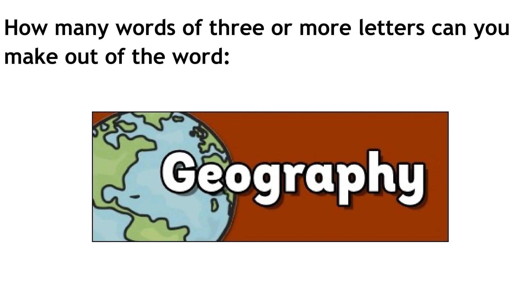 What is Geography and the types of geography - Physical, Human and ...