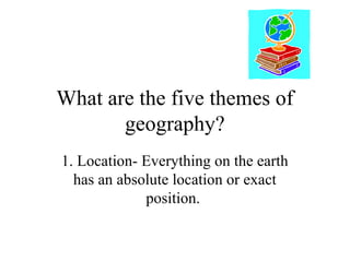 What is geography (social studies) | PPT