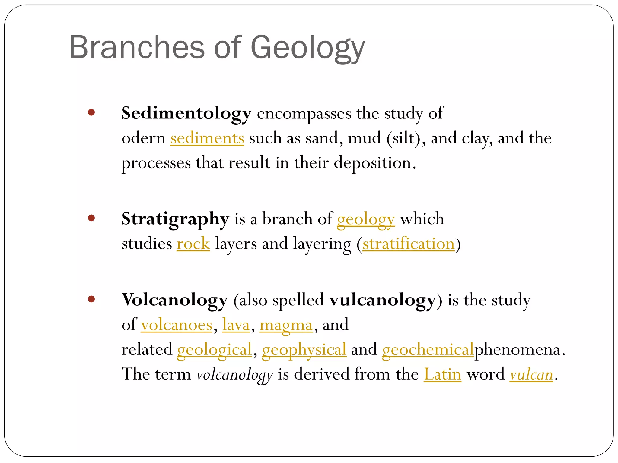 What is geology and scope of geology | PDF