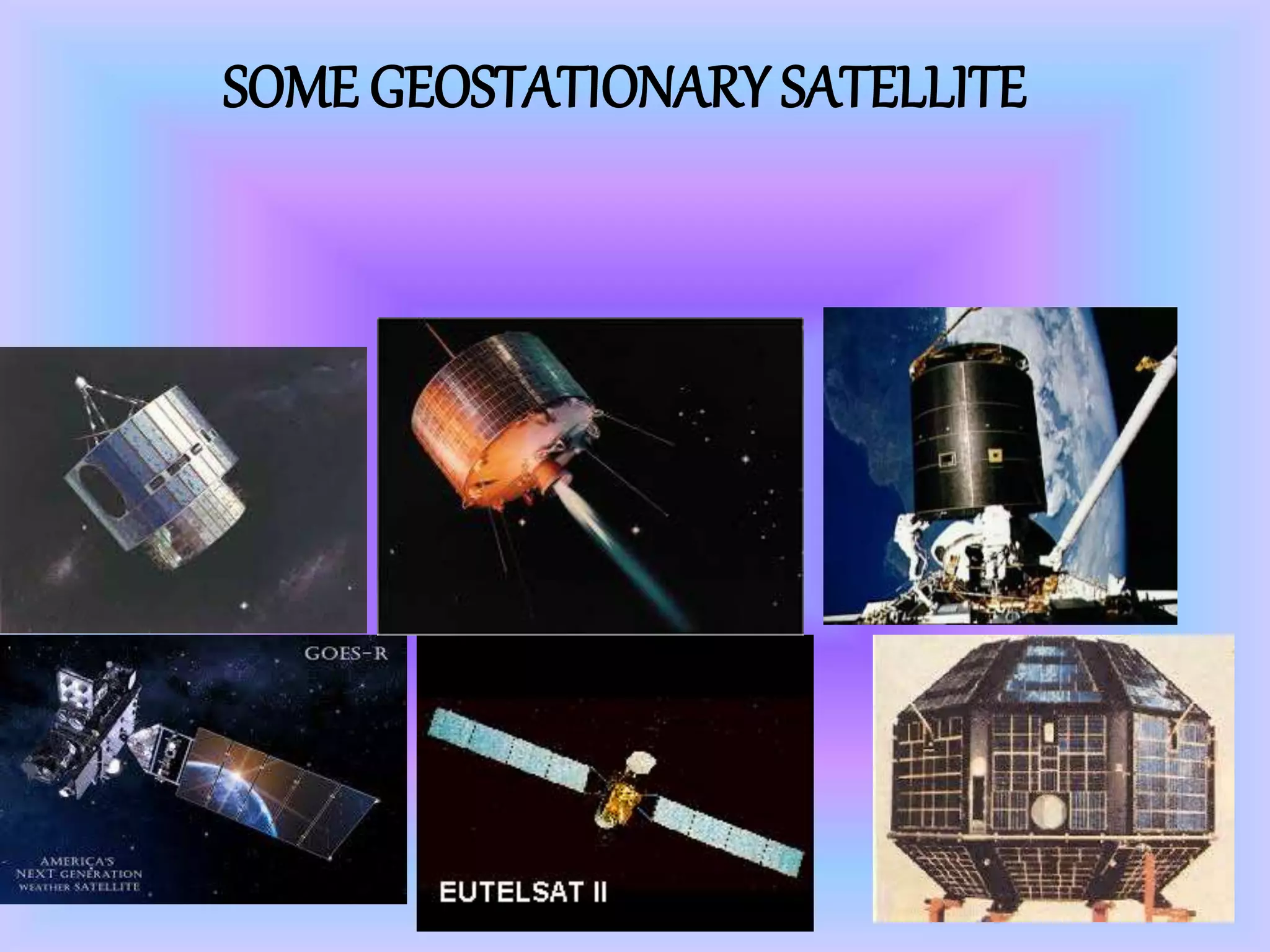 What is geostationary satellite | PPT