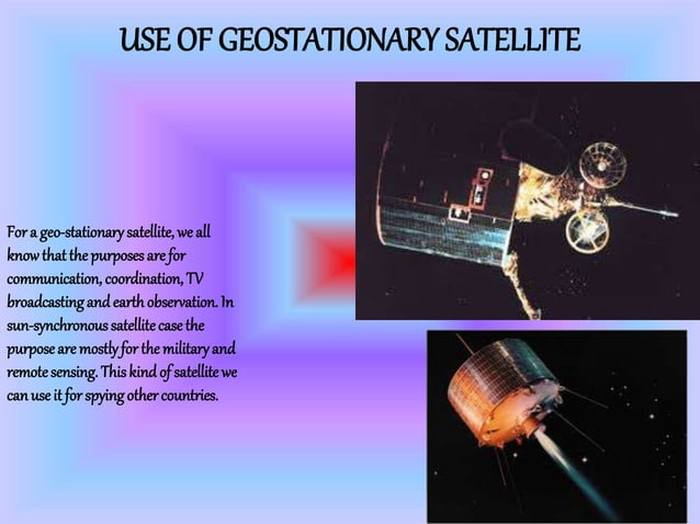 What is geostationary satellite | PPT