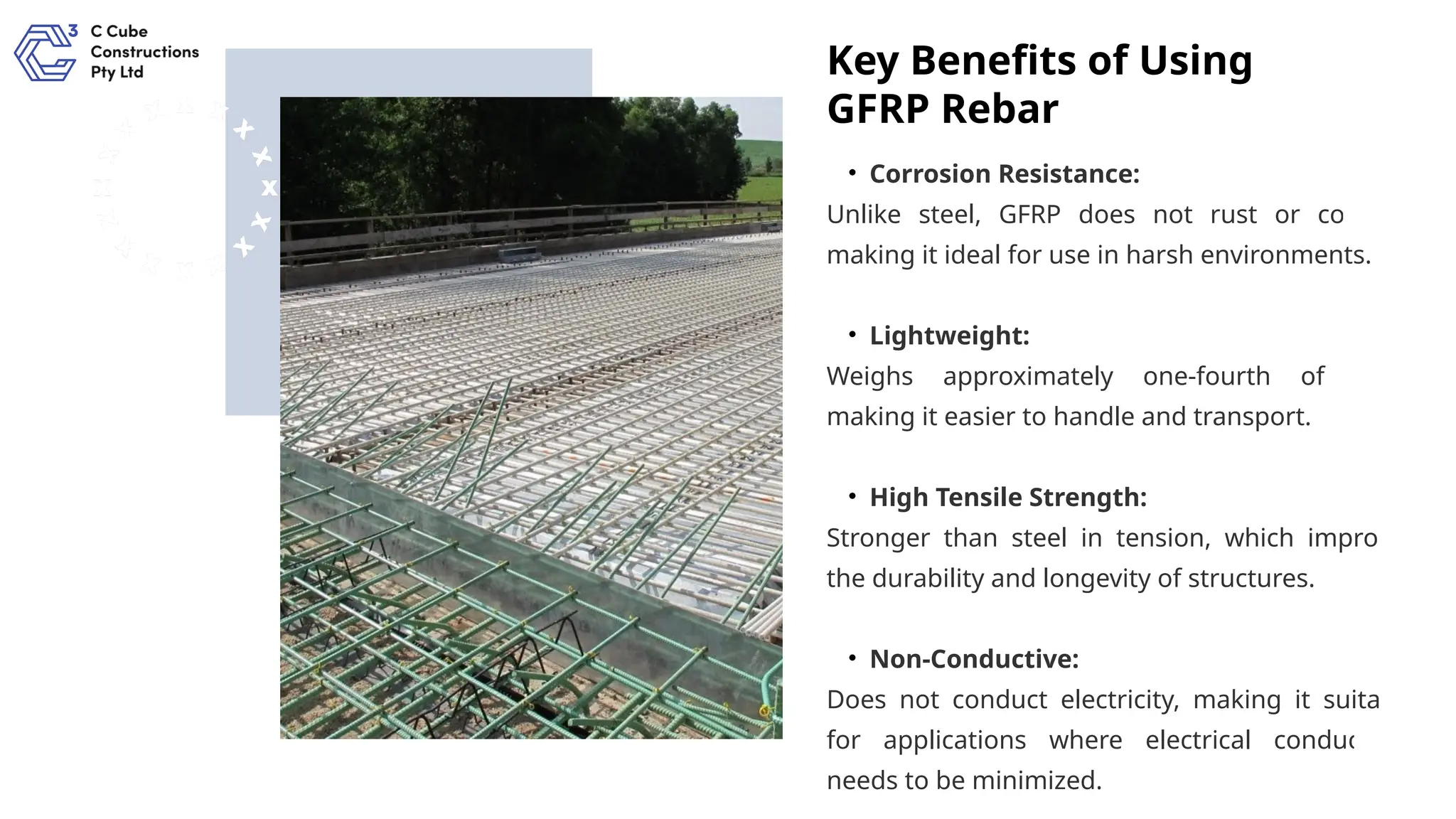 What is GFRP (Glass Fiber Reinforced Polymer) Rebar.pptx