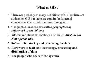 What is gis | PDF