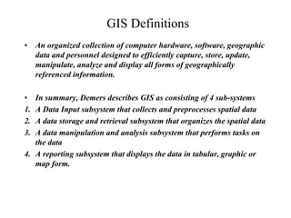 What is gis | PDF
