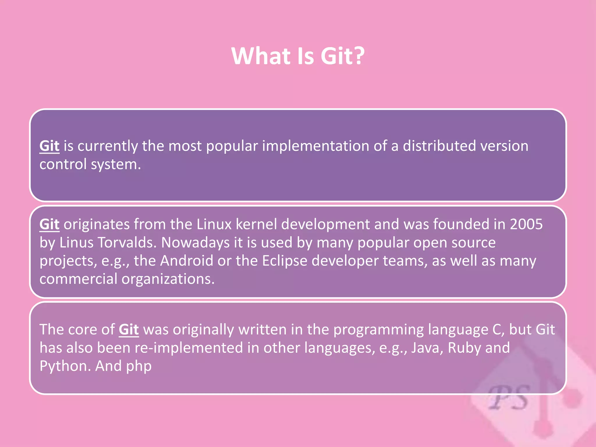 What is git | PPT