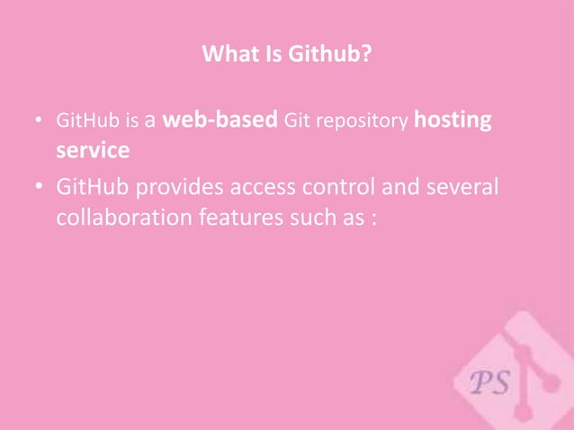 What is git | PPT
