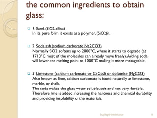 What is glass | PDF | Chemistry | Science