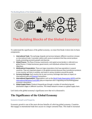 What Is Global Economy and Its Importance.pdf