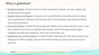 What is globalism | PPTX