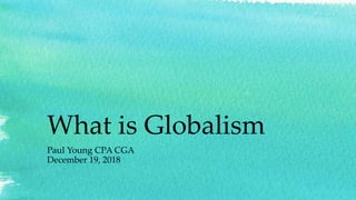 Globalism