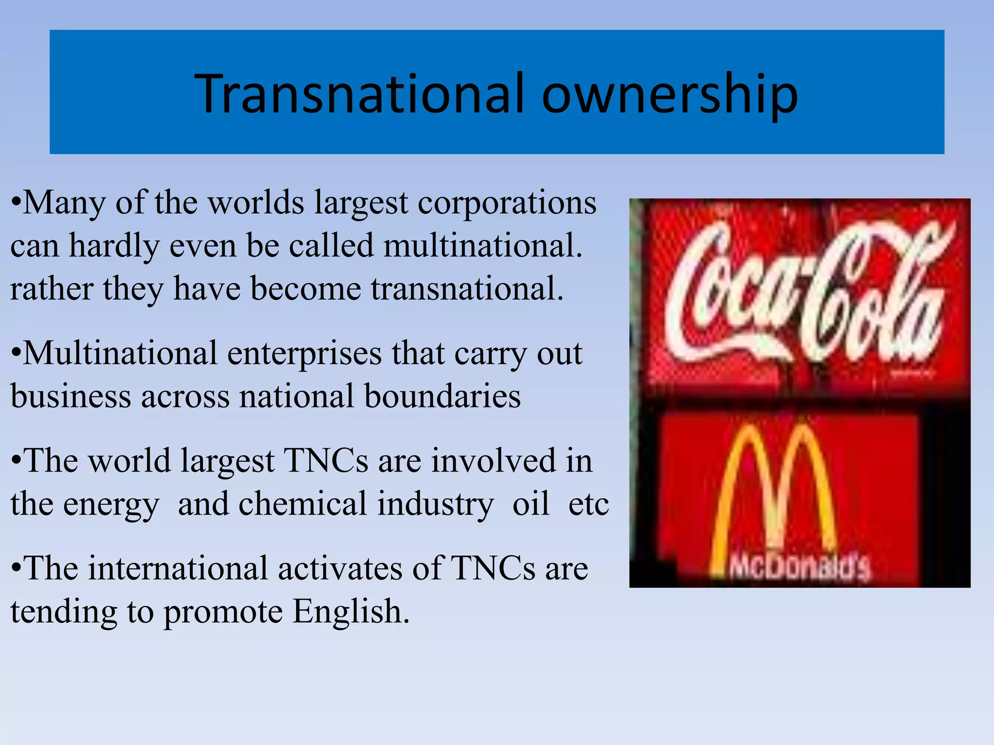 Globalization (The Future of English by British Council) | PPTX