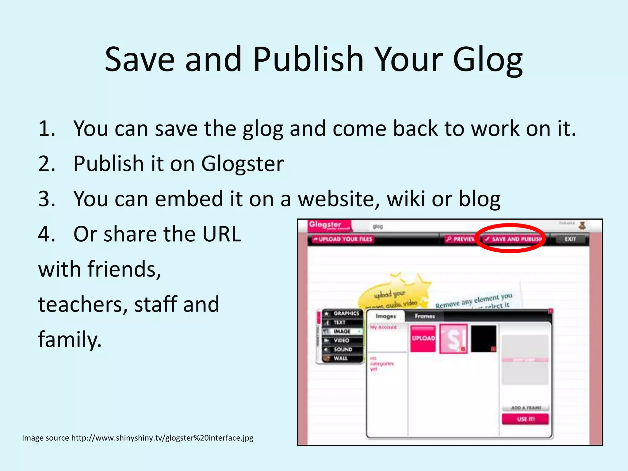 What is glogster powerpoint | PPTX