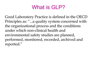 What is glp | PPT