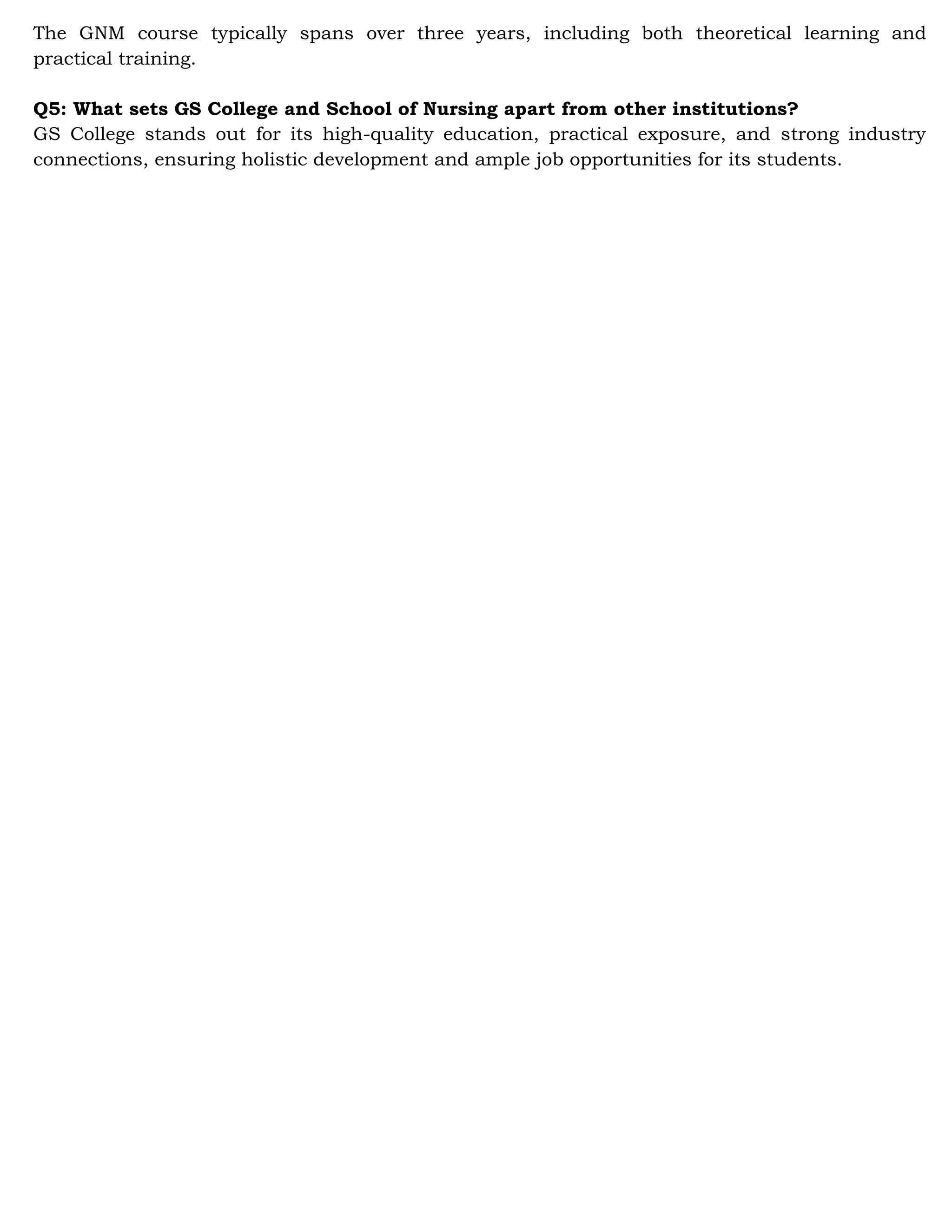 What is GNM Degree Nursing, Subjects And More..pdf