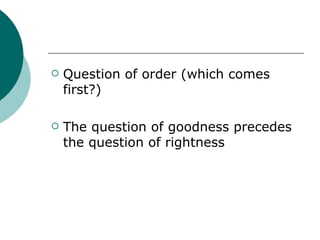 What is good and what is right | PPT