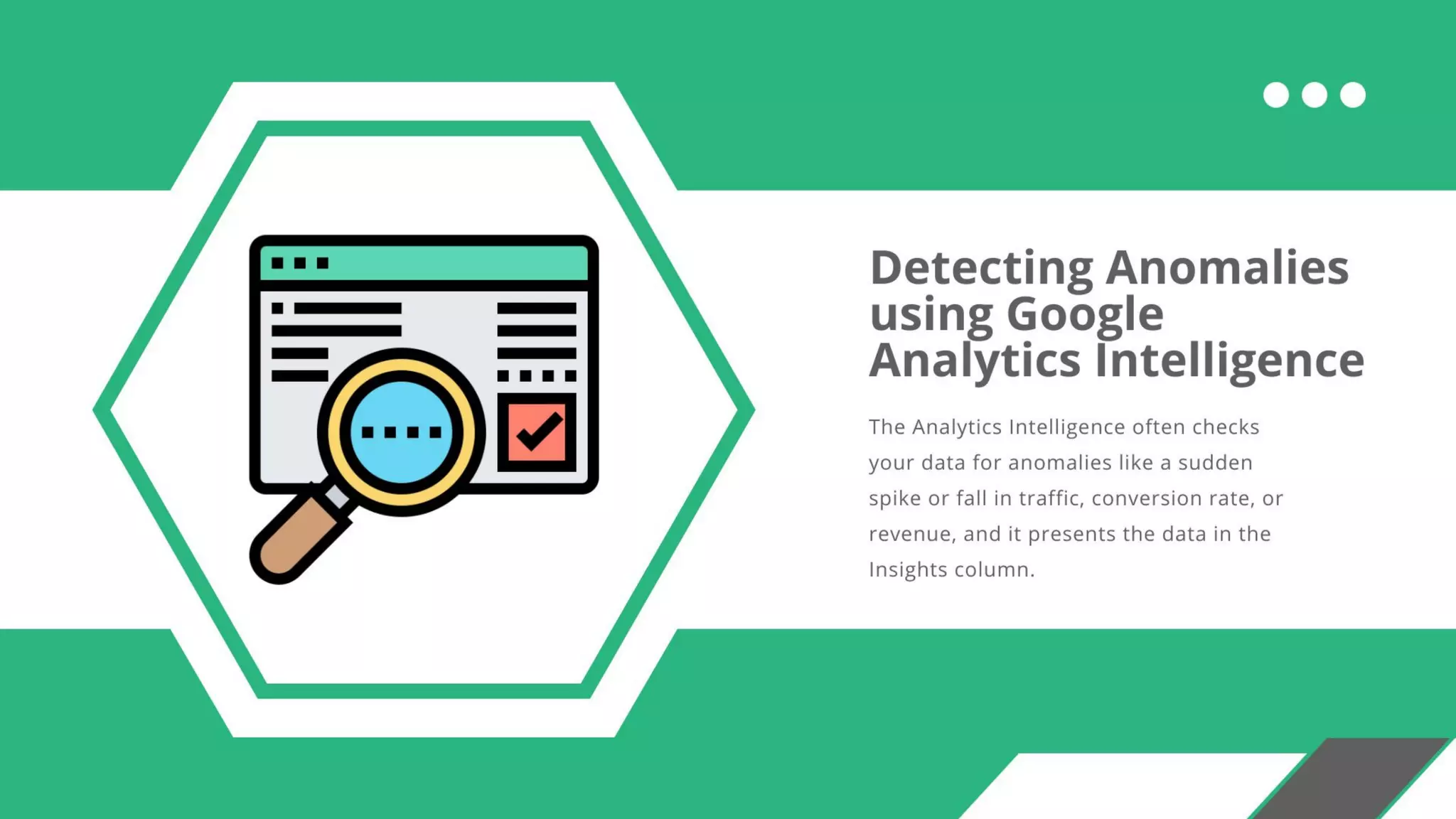 What is google analytics intelligence | PDF