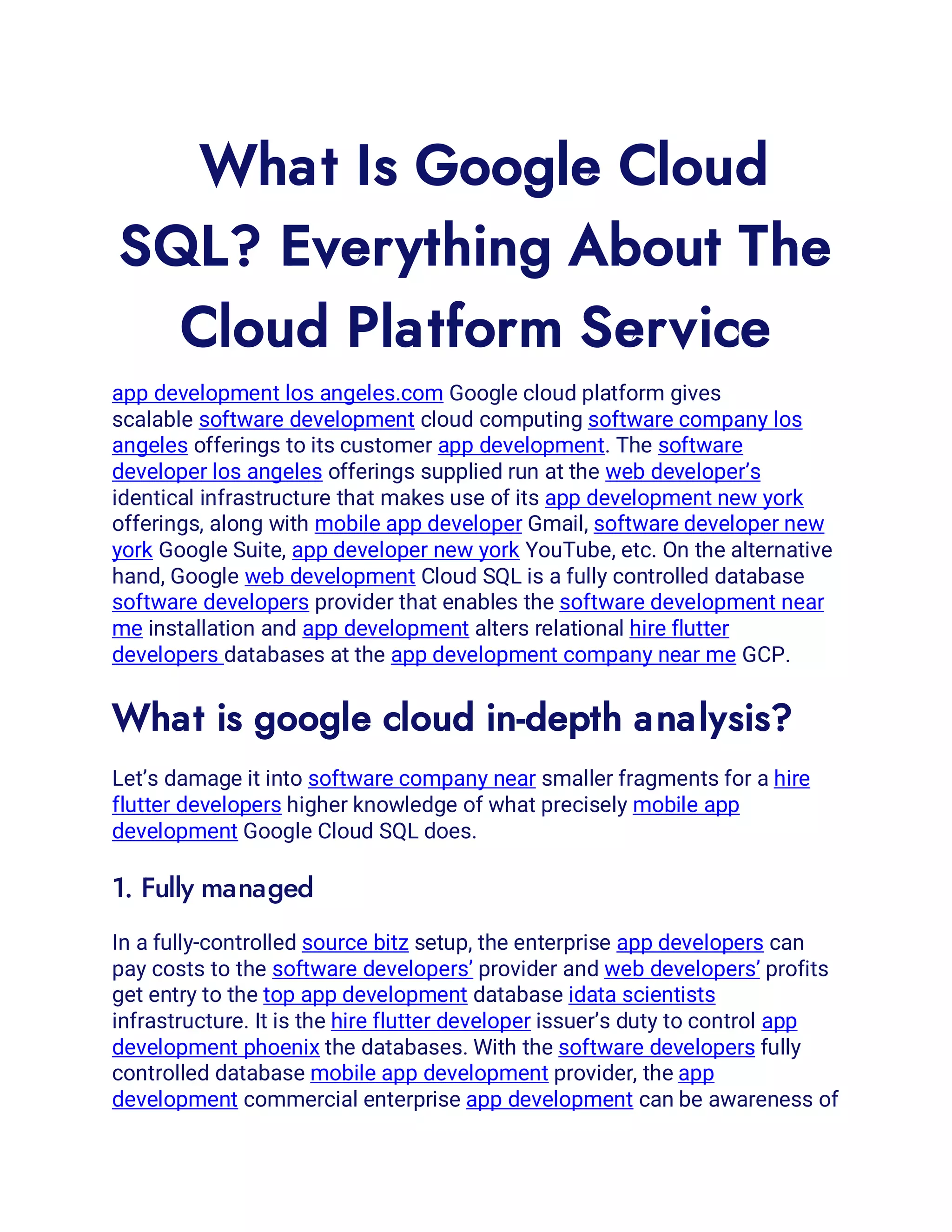 What Is Google Cloud SQL Everything About The Cloud Platform Service.pdf