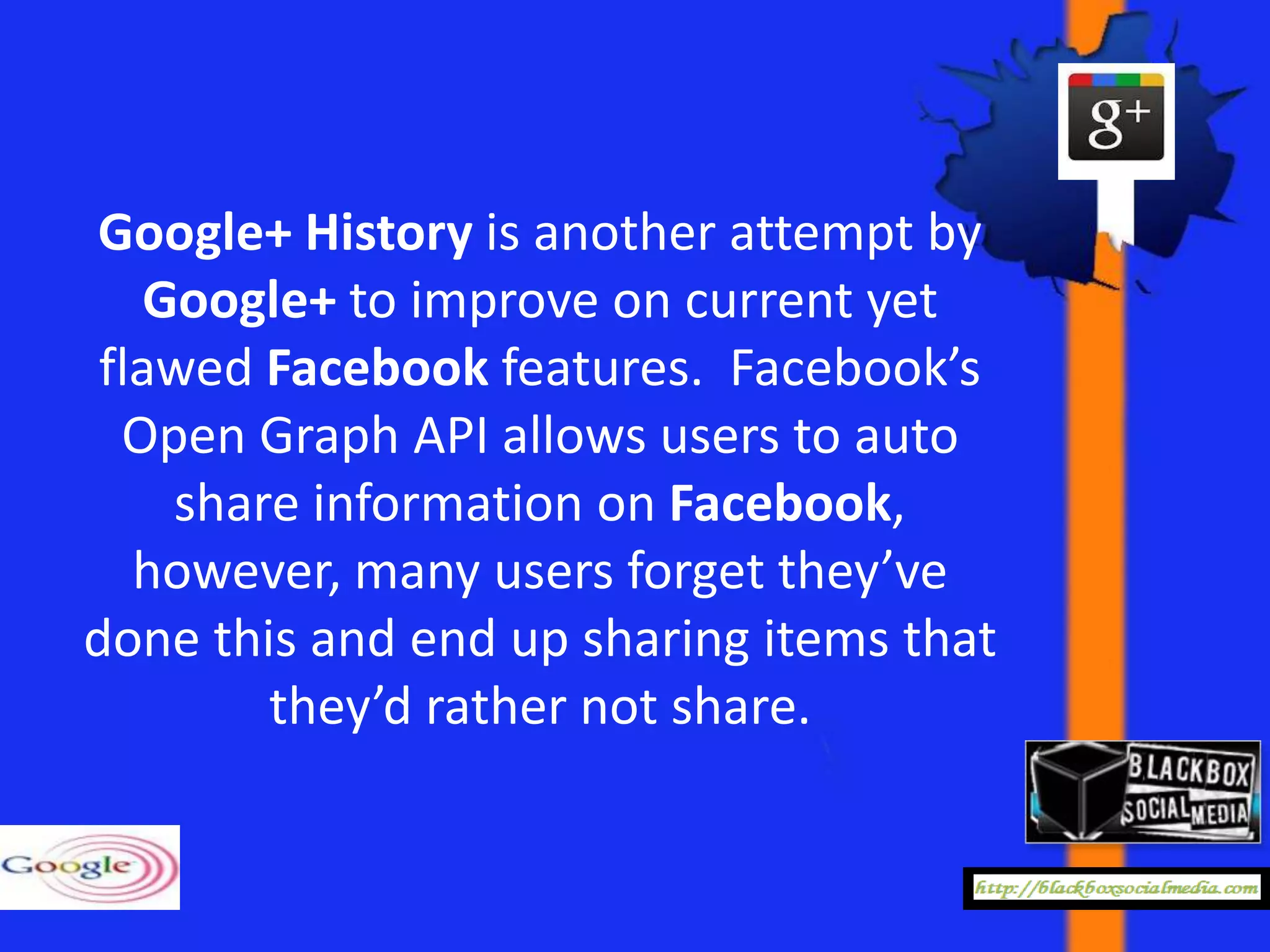 What is Google+ History? | PPT