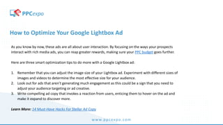 What is Google Lightbox and Rich Media Ads | PPT