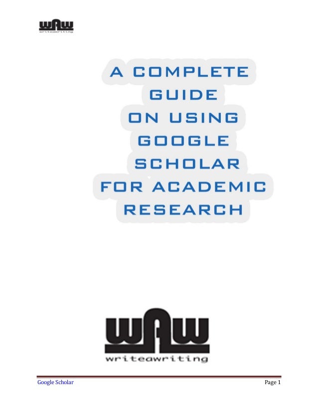 What Is Google Scholar what-is-google-scholar
