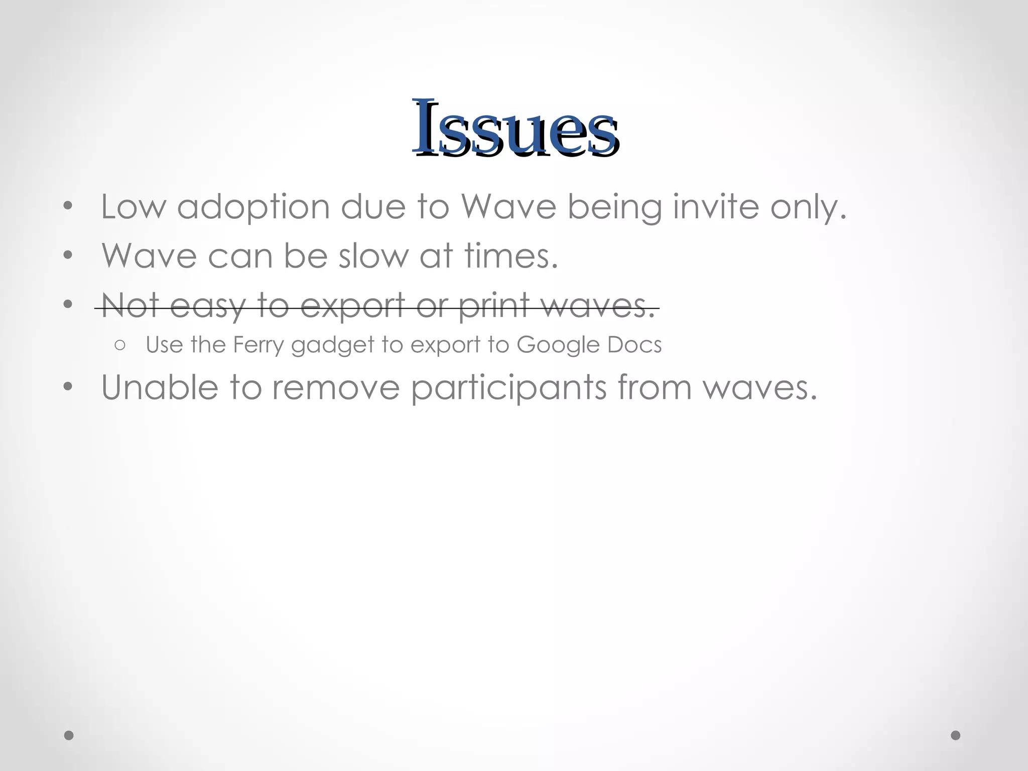 What Is Google Wave | PPT