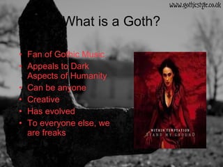 What Is Goth? | PPT