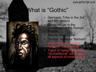 What Is Goth? | PPT