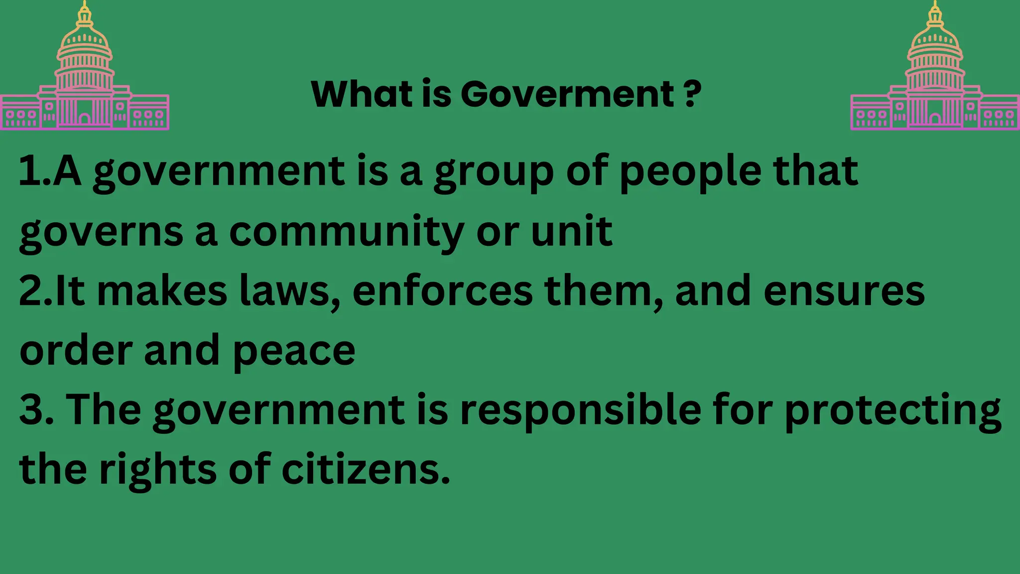 What is Government? Levels, Types, and Role of Citizens Explained | PDF